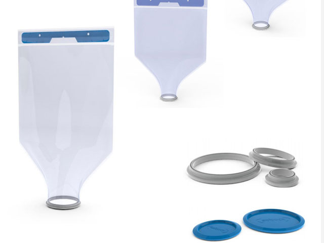 Plastic Tri-Clamp for Biopharma - from Ezi-Dock - pulverhandling.ch